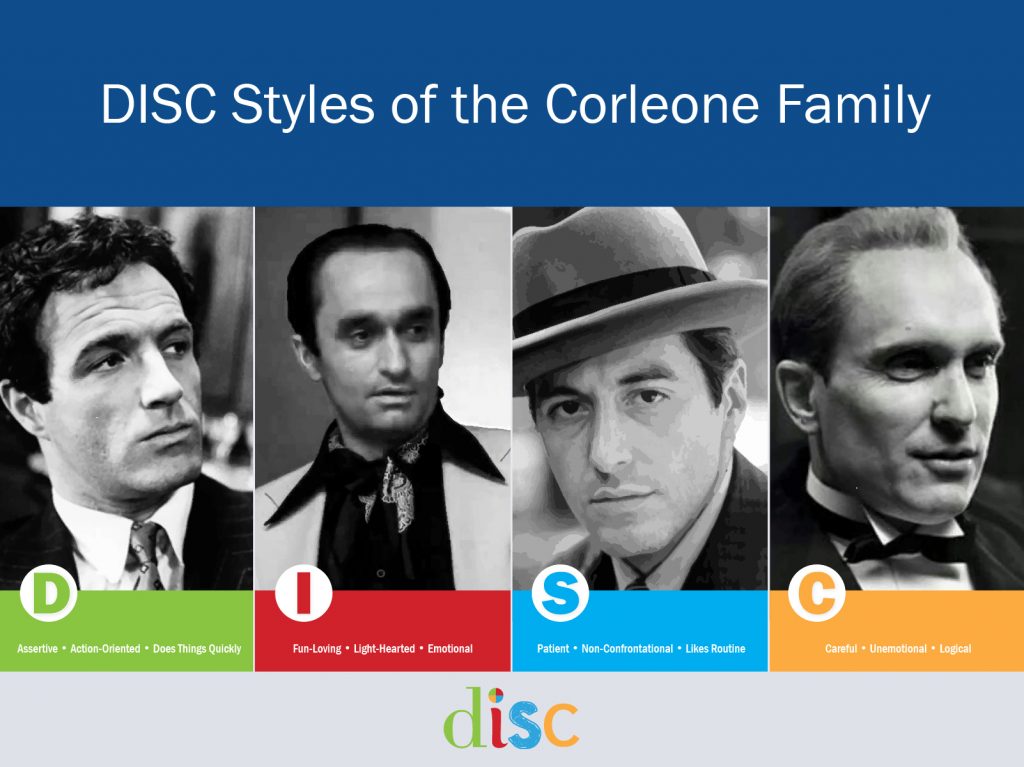 DISC Styles of the Corleone Family - DISC Personality Testing Blog